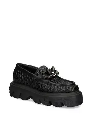 Casadei Quilted Loafers