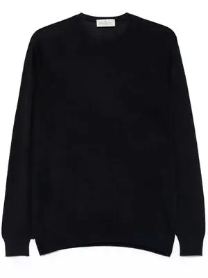 Bruno Manetti Fine-knit Sweater - Blue