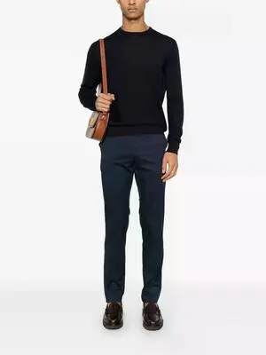 Bruno Manetti Fine-knit Sweater - Blue