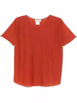 Bruno Manetti Raw-cut-edge T-shirt