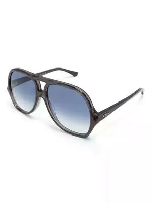 Chloé Pilot-frame Sunglasses