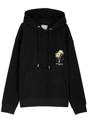WOOYOUNGMI Logo-print Hooded Cotton Sweatshirt