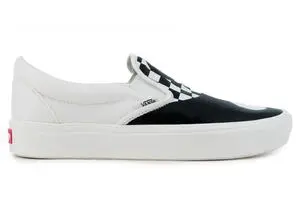 VANS Slip-on Comfycush Yin Yang Checkerboard - Black/marshmallow