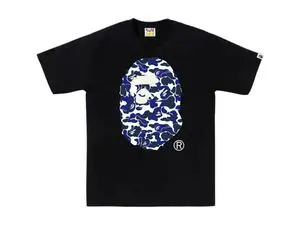 A BATHING APE Big Ape Head C Tee Shirt - Black