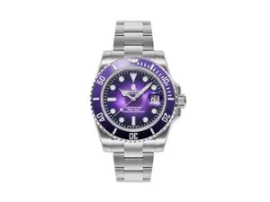 A BATHING APE Type 1 Bapex Watch - Purple