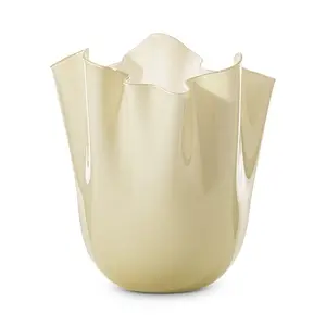 VENINI Fazzoletto 7.1'' Vase Straw-yllo