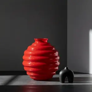 VENINI Deco 12.2 Vase - Red