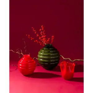 VENINI Deco 12.2 Vase - Red