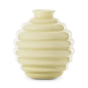 VENINI Deco 12.2 Vase - Straw-yllo