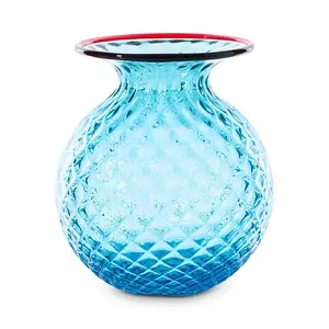 VENINI Balloton Fiori 6.5 Vase - Aquamarine