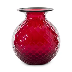 VENINI Balloton Fiori 6.5 Vase - Red