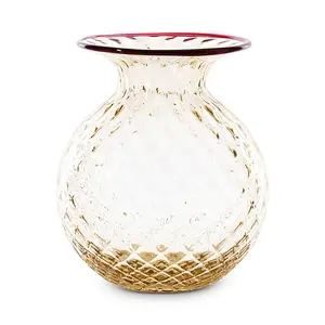 VENINI Balloton Fiori 6.5 Vase - Straw Yellow