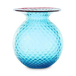 VENINI Balloton Fiori 9.5 Vase - Aquamarine