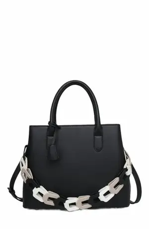 MODA LUXE Regalina Satchel - Black