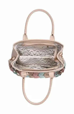 MODA LUXE Regalina Satchel - Natural