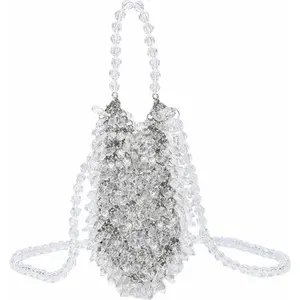 MODA LUXE Mariah Rhinestone Evening Bag - Silver