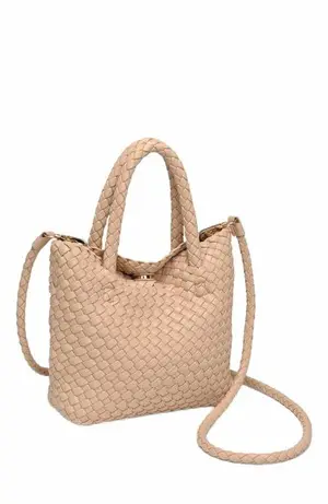 MODA LUXE Leanna Crossbody - Natural