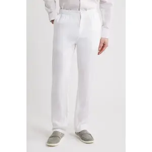 BUGATCHI Bugatchi Tristan Drawstring Linen Pants