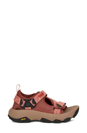 Teva Grandview Max Sandal - Mahogany/ Blooming Dahlia