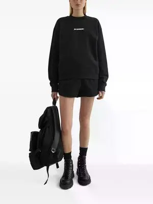 JIL SANDER Cotton Thigh-length Shorts - Black