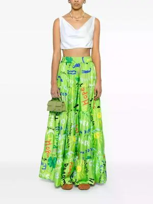 Rianna + Nina Printed Maxi Skirt