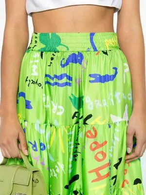 Rianna + Nina Printed Maxi Skirt