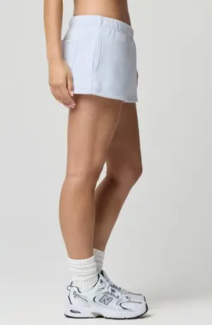 FLORENCE BY MILLS Cozy Crush Sweat Shorts - Halogen Blue