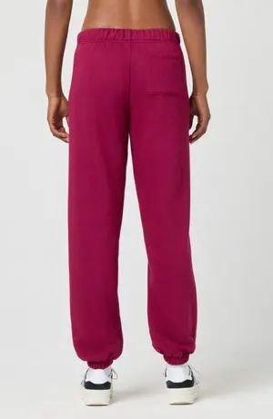 FLORENCE BY MILLS Cozy Crush Joggers - Bing Cherry