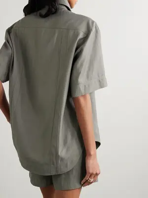 Loulou De Saison Moheli Woven Shirt - Gray