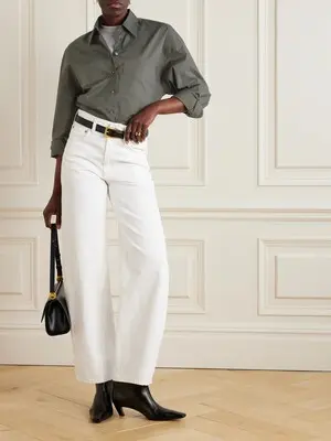 AGOLDE Naya Cotton-poplin Shirt