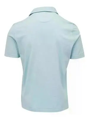 Fedeli Jersey Polo Shirt - Blue