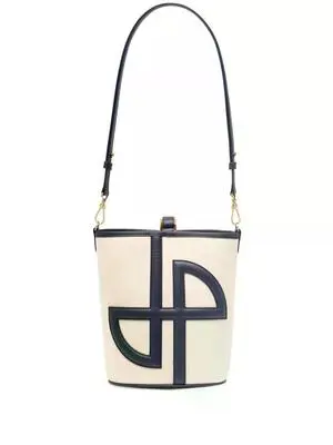 Patou Buckled Bucket Bags