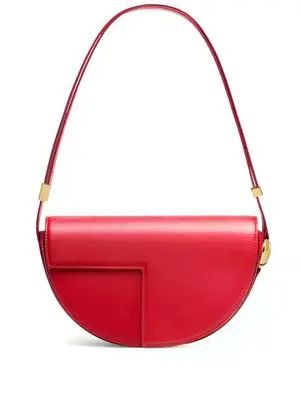 PATOU Le Leather Shoulder Bag - Red