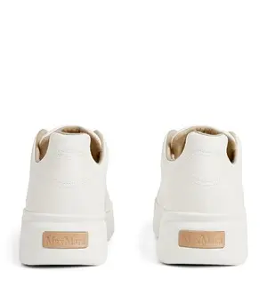 Max Mara Leather Sneakers