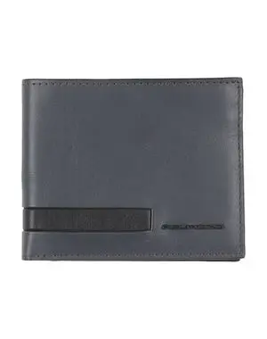 PIQUADRO Wallet Leather - Black