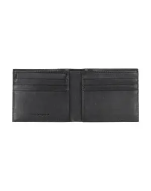 PIQUADRO Wallet Leather - Black