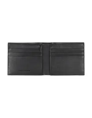 PIQUADRO Wallet Leather - Black