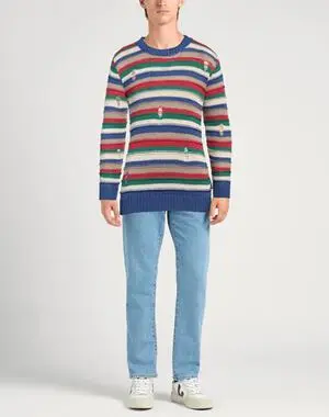 TAKESHY KUROSAWA Striped Knitted Sweater