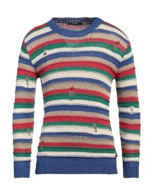 TAKESHY KUROSAWA Striped Knitted Sweater