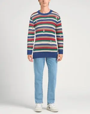 TAKESHY KUROSAWA Striped Knitted Sweater