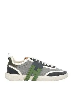 Hogan Midnight Leather And Textile Fibers Low-top Sneakers - Blue