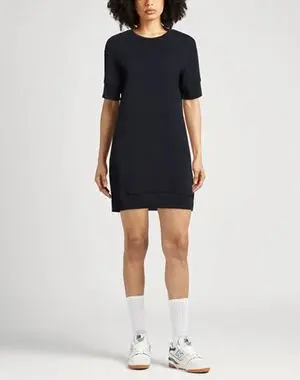 Armani Exchange Mini Dress With Embroidered Logo - Navy