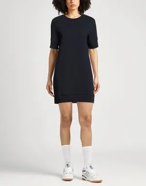 Armani Exchange Mini Dress With Embroidered Logo - Navy