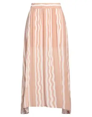 Armani Exchange Flared Maxi Skirt - Camel