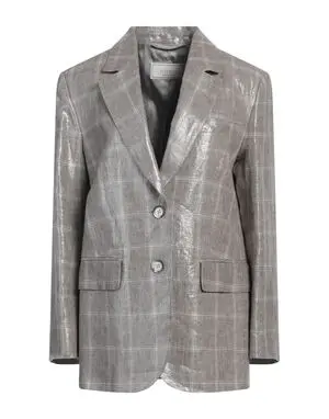 Peserico Linen Single-breasted Blazer