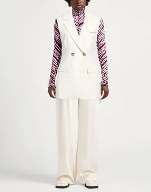 Peserico Sleeveless Double-breasted Blazer