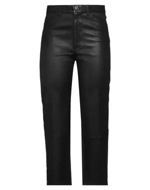 Sprwmn Black Wash Bottoms For Women