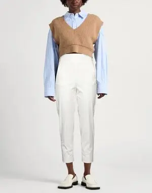 Peserico Tapered Woven Pants - Ivory