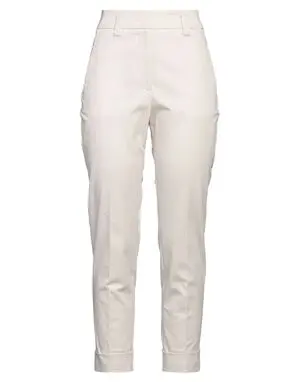 Peserico Tapered Polka Dot Trousers - Beige