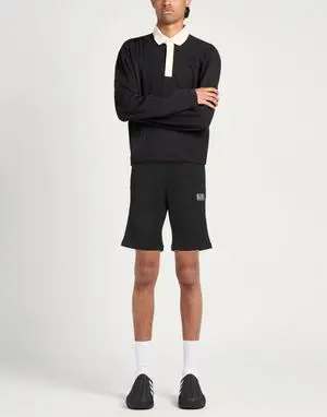 EA7 Athletic French Terry Shorts - Black